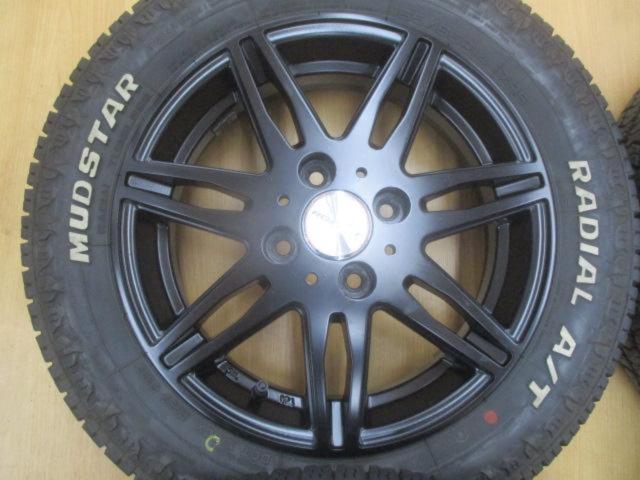 ROZEST(ローゼスト) +MADSTAR(マッドスター) RADIAL A/T | カー用品 タイヤホイールセット 14インチタイヤ ...