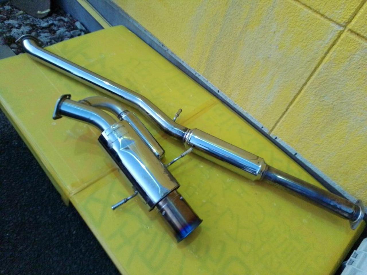 GP SPORTS EXAS EVOTUNE 「ジーピースポーツ エグザス エボチューン」 JASMA認定チタンスライドテール付き砲弾型マフラー インプレッサWRX-STi A～D型 | カー ...