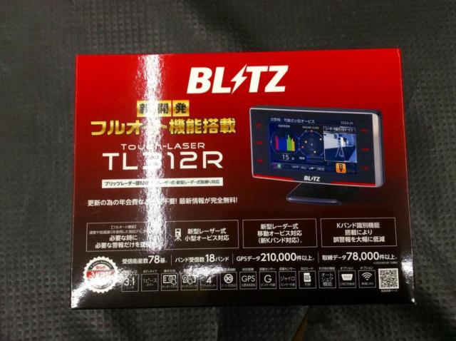 【BLITZ】Touch-BRAIN LASER TL312R レーダー探知機 | カー用品 電装系 レーダー探知機を通販で購入する | 中古 ...