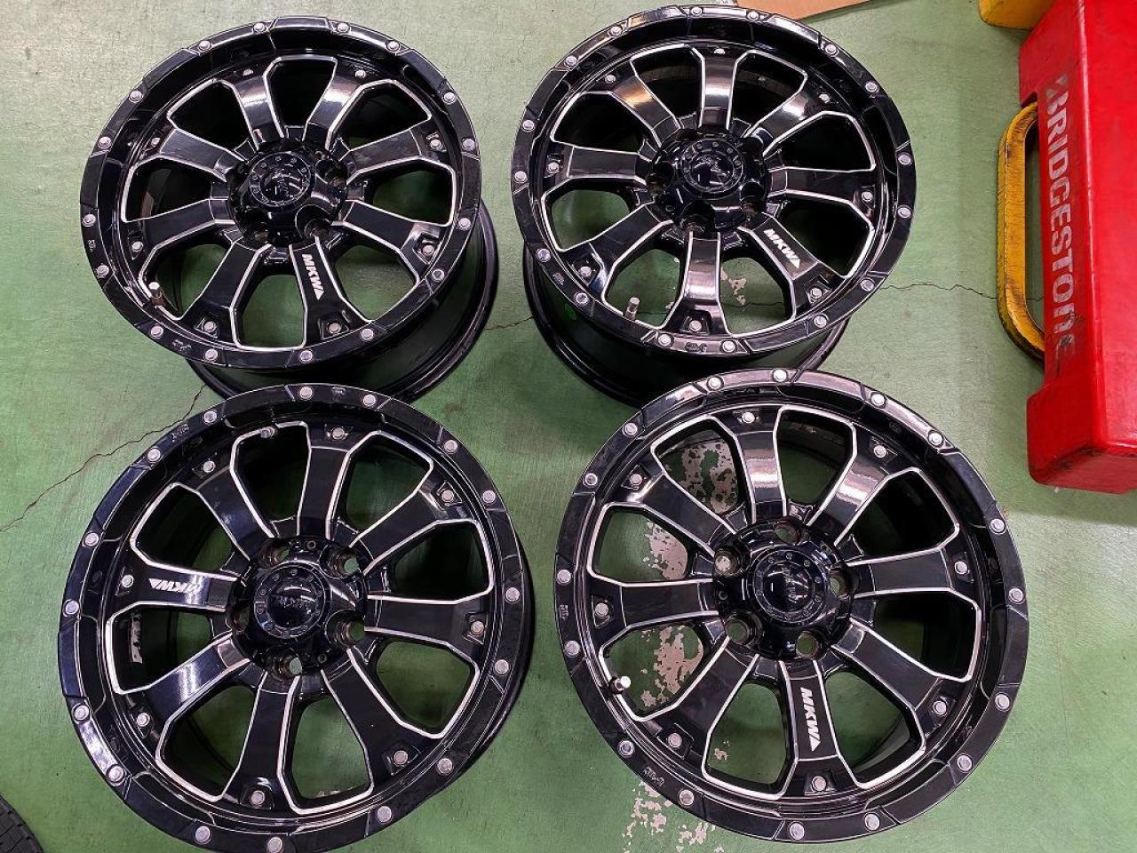 TRISTAR INTERNATIONAL(トライスターインターナショナル) MKW(エムケーダブリュー) MK-46 M/L+ | カー用品 アルミホイール 16インチホイールを通販で購入 ...