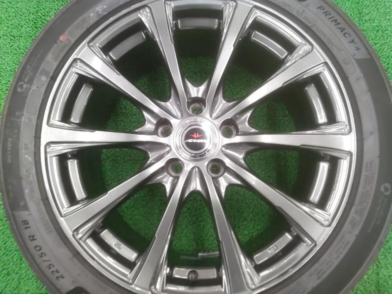 DUNLOP AIRNOVA SB10 + MICHELIN PRIMACY4 | カー用品 タイヤホイールセット 18インチタイヤホイールセットを通販で購入する | 中古カー＆バイク用品の ...