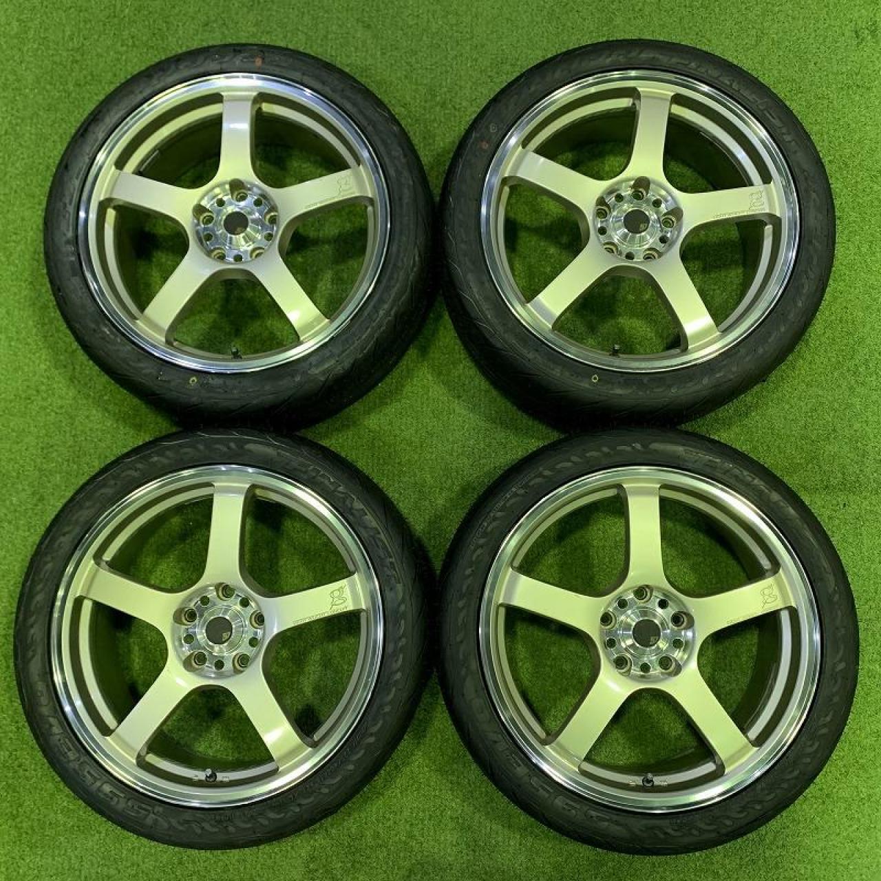 RAYS GRAM LIGHTS T57-RC + FEDERAL FINALIST 595 EVO 2024年製新品 ★中古ホイール+新品 ...