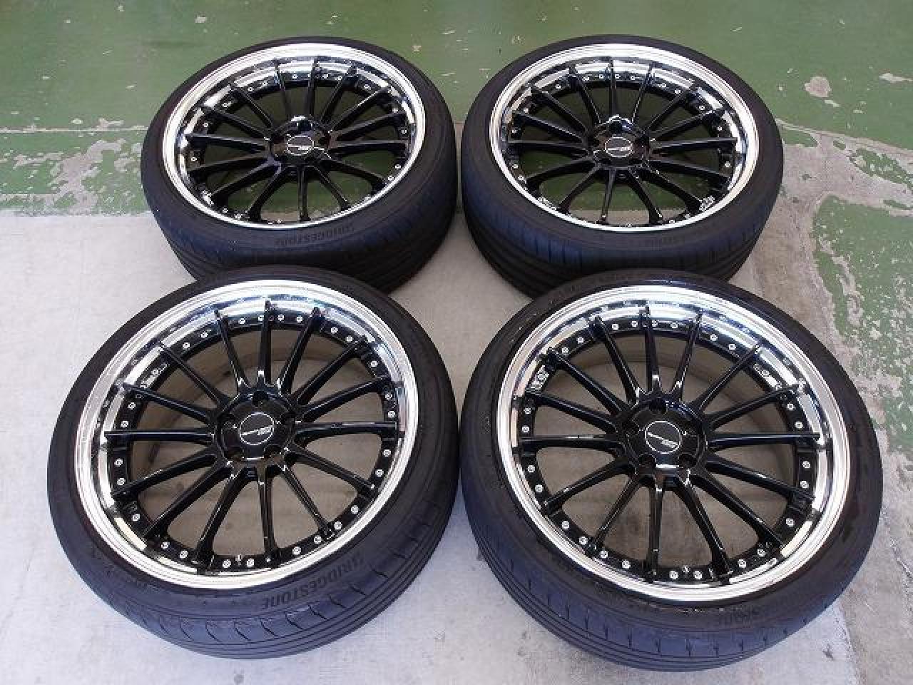 TANABE EXECUTOR CV04 + BRIDGESTONE POTENZA S007A 245/35R21 4本セット | カー用品 ...