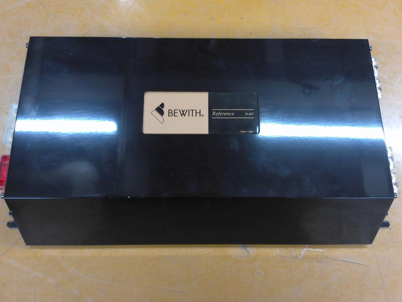 BEWITH Reference R-407 | カー用品 アンプを通販で購入する | 中古カー＆バイク用品の販売ならアップガレージ