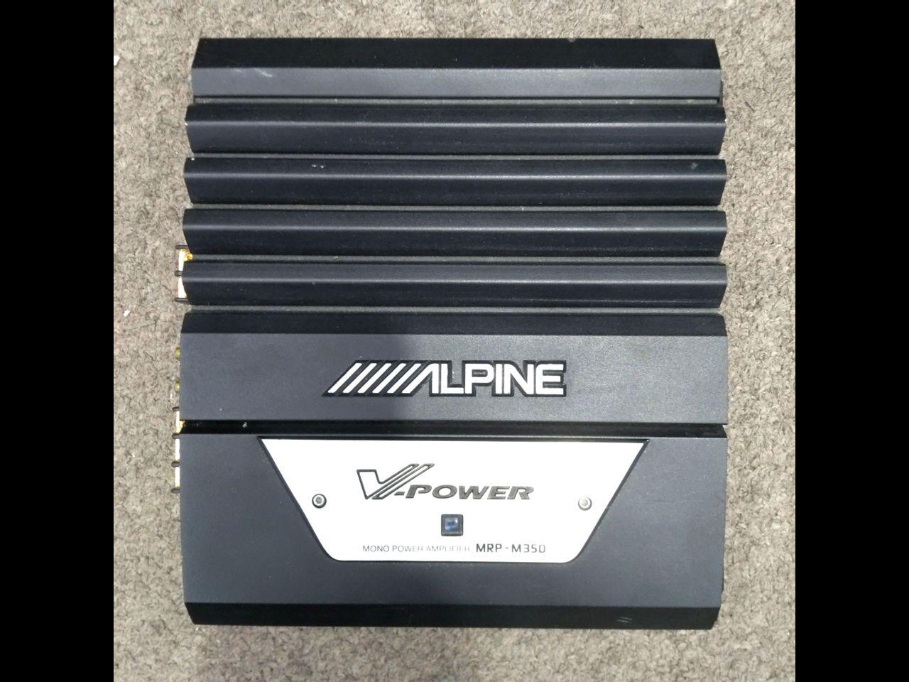 ALPINE MRP-M350 | カー用品 アンプを通販で購入する | 中古カー＆バイク用品の販売ならアップガレージ