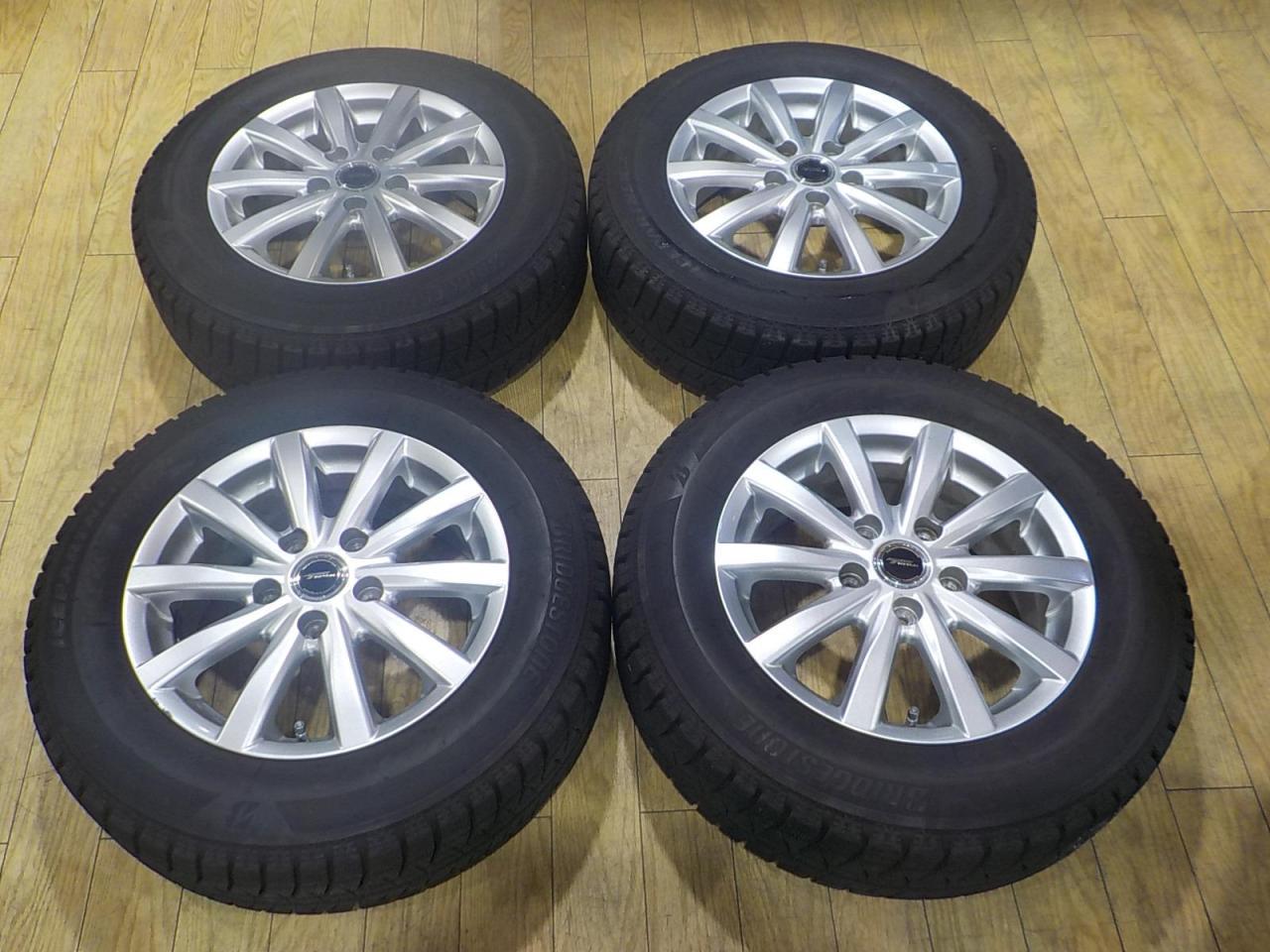 BRIDGESTONE TOPRUN A18+BRIDGESTONE ICEPARTNER2 | カー用品 スタッドレスタイヤホイールセット 15インチスタッドレスタイヤホイールセットを通販で ...