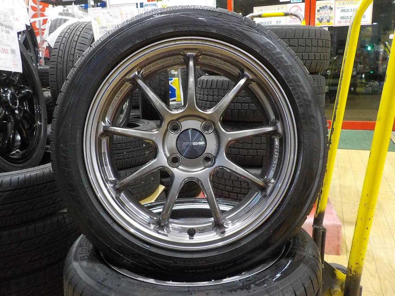 【ENKEI(エンケイ)】PerformanceLine(パフォーマンスライン) PF09+YOKOHAMA BluEarth-GT AE51 | カー用品 タイヤホイールセット 16インチ ...