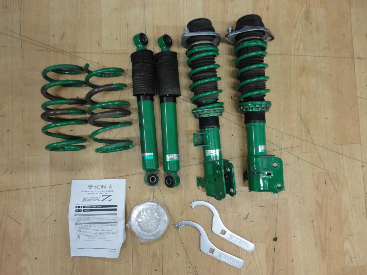 TEIN STREET BASIS Z DA17W 【エブリィワゴンDA17W】 | カー用品 足まわり 車高調を通販で購入する | 中古カー＆バイク用品の販売ならアップガレージ