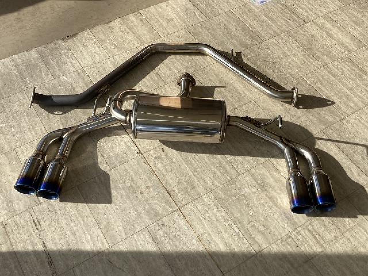 GANADOR Vertex(バーテックス)4WD/SUV GVE-031BL チタンテール 左右4本出し デュアルマフラー | カー用品 吸気・排気系 マフラーを通販で購入する | 中古カー ...