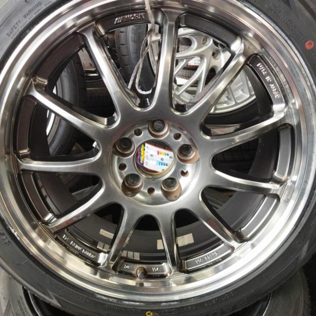 WORK(ワーク) EMOTION 11R (5HOLE) + MINERVA F205 | カー用品 タイヤホイールセット 17インチタイヤ ...