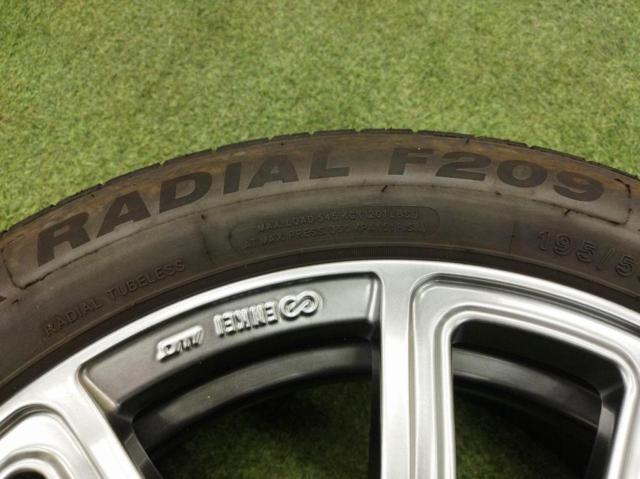 ENKEI PerformanceLine PF02+MINERVA RADIAL F209 | カー用品 タイヤホイールセット 16インチ ...