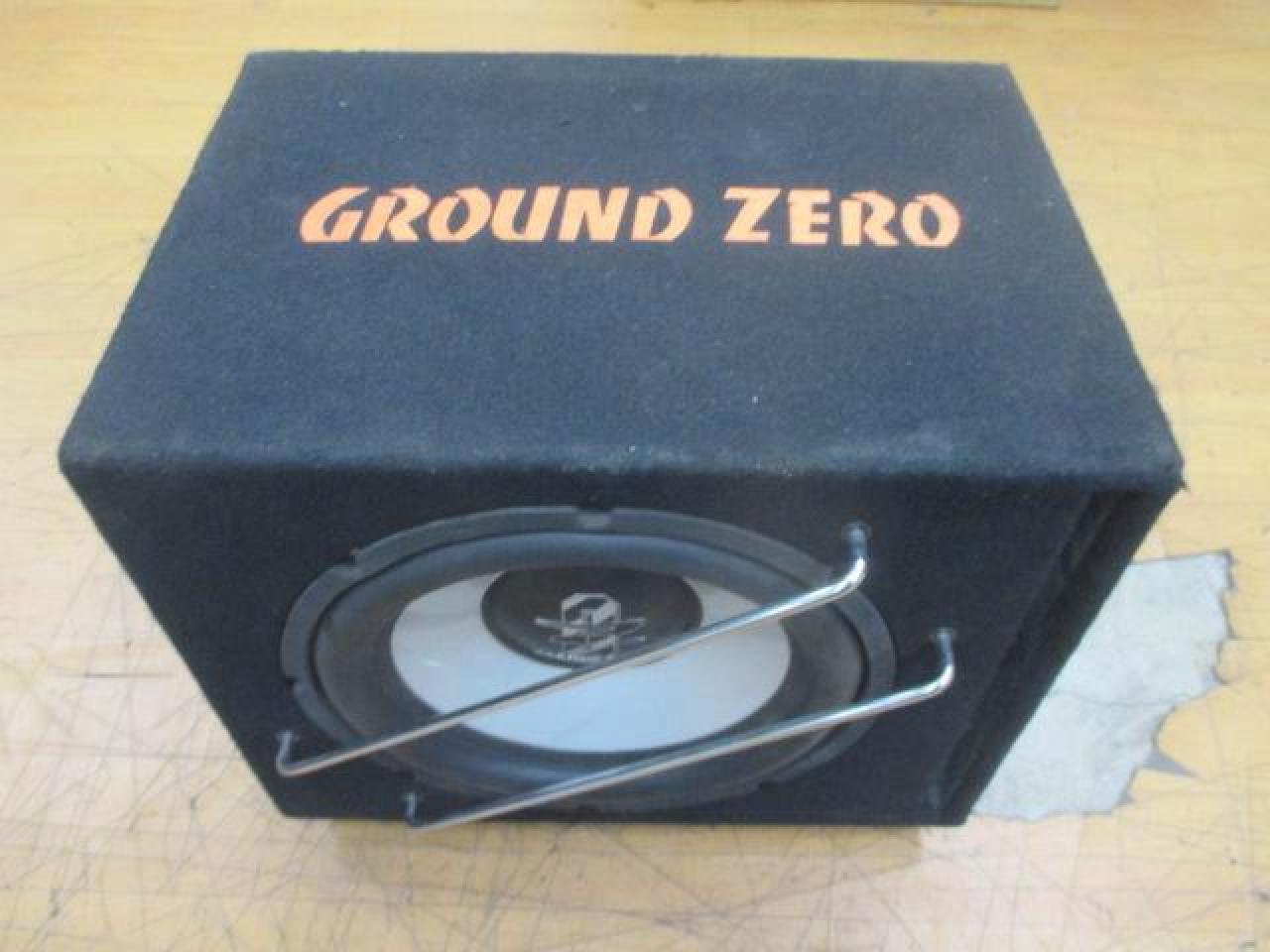 GROUNDZERO GZ-GZIB 300BR | カー用品 スピーカー サブウーハースピーカーBOX付を通販で購入する | 中古カー＆バイク用品の販売ならアップガレージ
