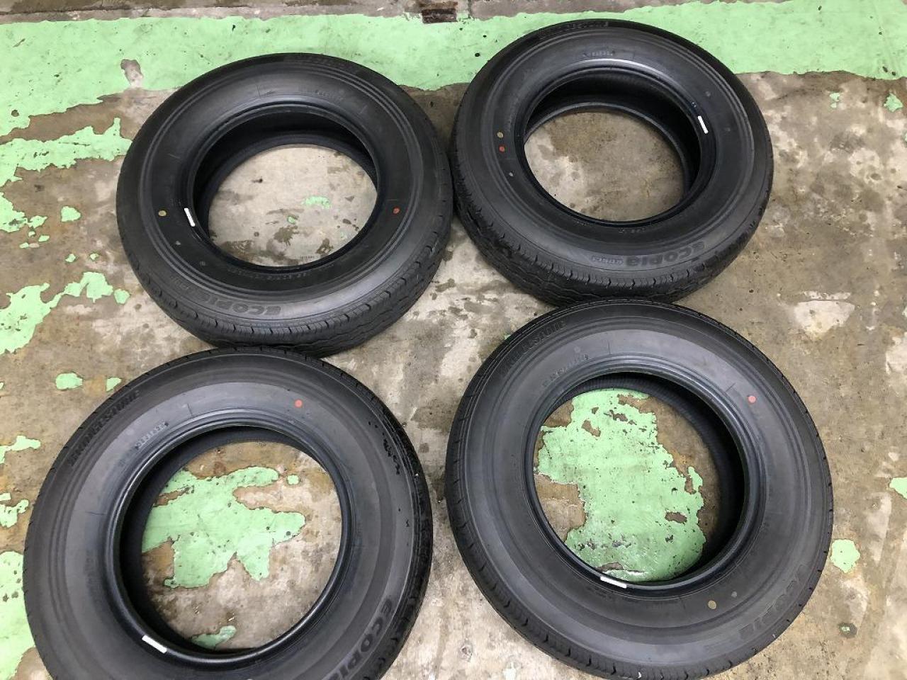 【タイヤのみ】BRIDGESTONE ECOPIa RD613 195/80R15 4本セット 107/105 LT | カー用品 タイヤ ...