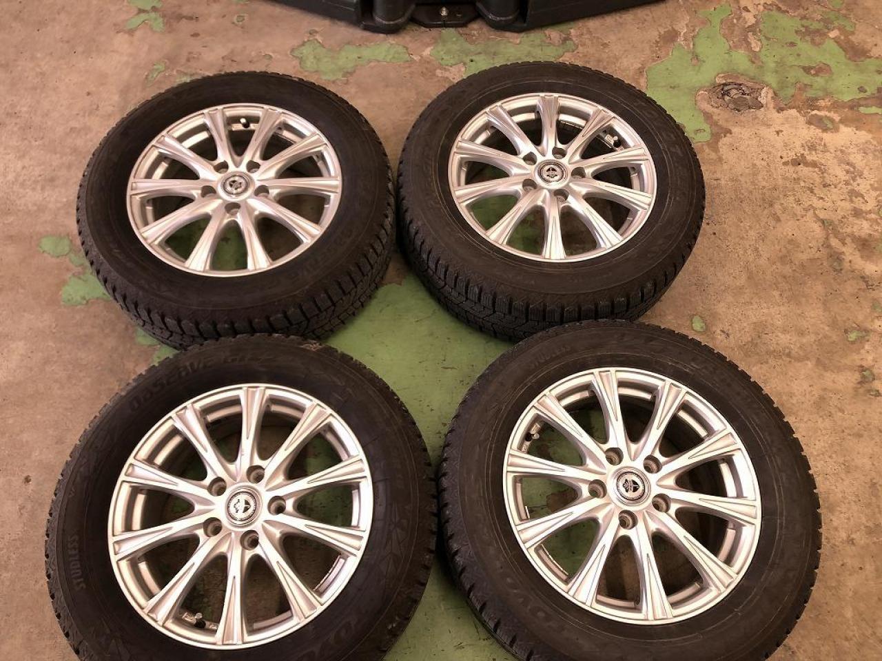 weds JOKER + TOYO OBSERVE GIZ2 215/60R16 4本セット | カー用品 スタッドレスタイヤホイールセット 16インチスタッドレスタイヤホイールセットを通販で ...