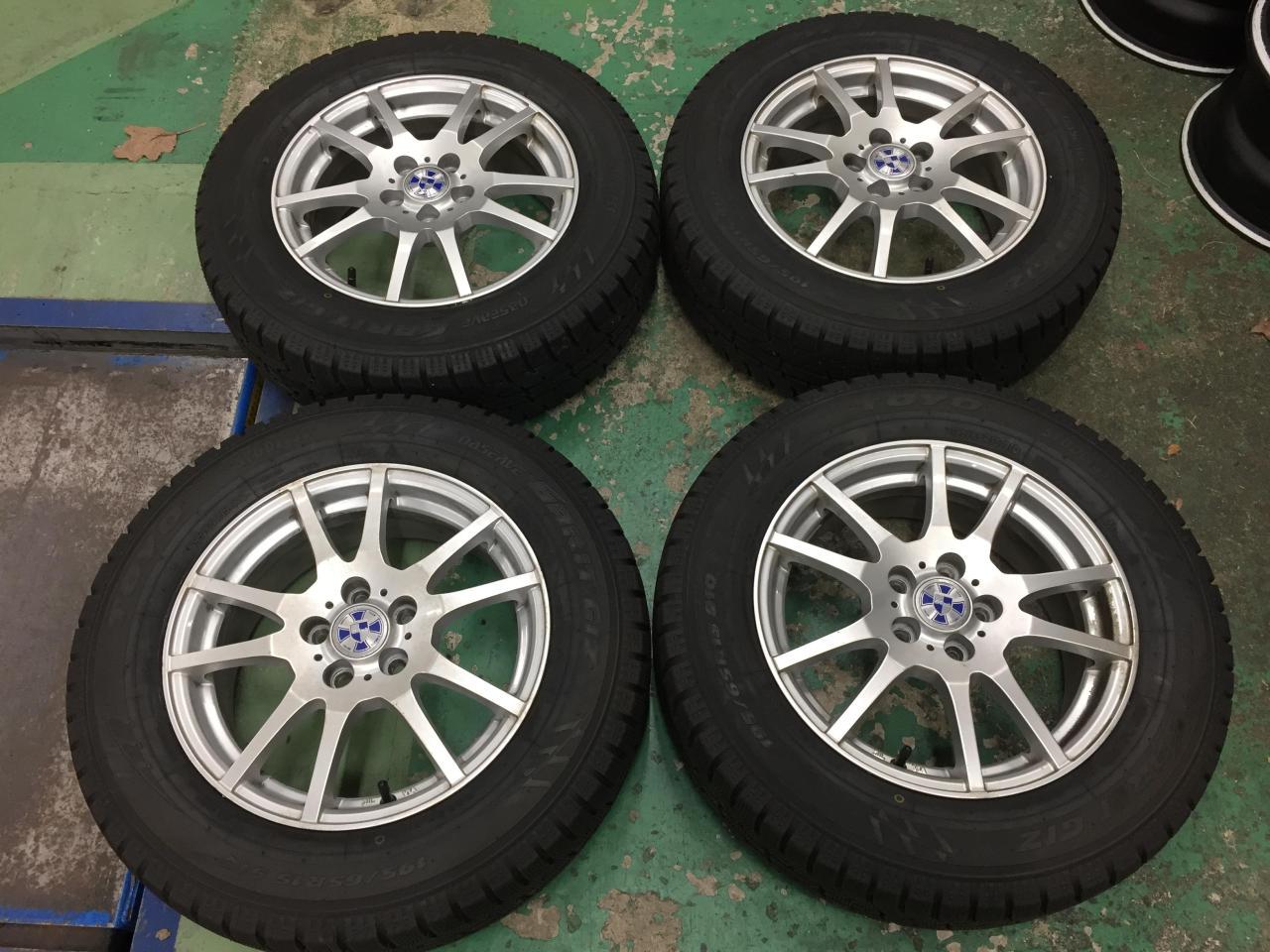 ☆キャンペーン価格 大特価☆weds G-Mach ツイン5本スポーク + TOYO(トーヨー) OBSEAVE GARIT GIZ | カー用品 スタッドレスタイヤホイールセット 15インチ ...