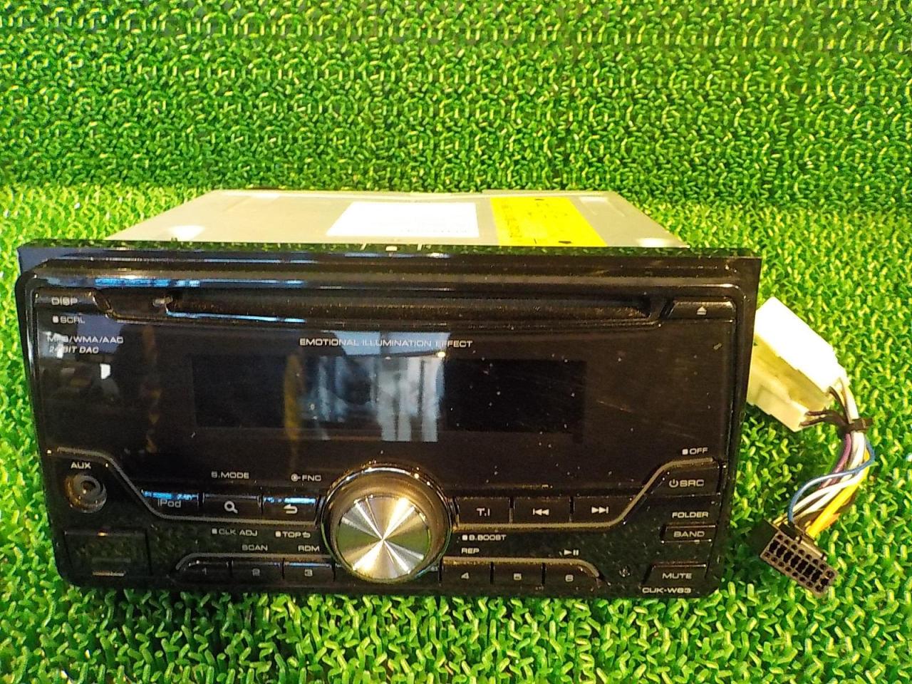 【ダイハツ純正】KENWOOD CUK-W63 | カー用品 ヘッドユニット CD+USB/i-Podチューナーを通販で購入する | 中古カー ...