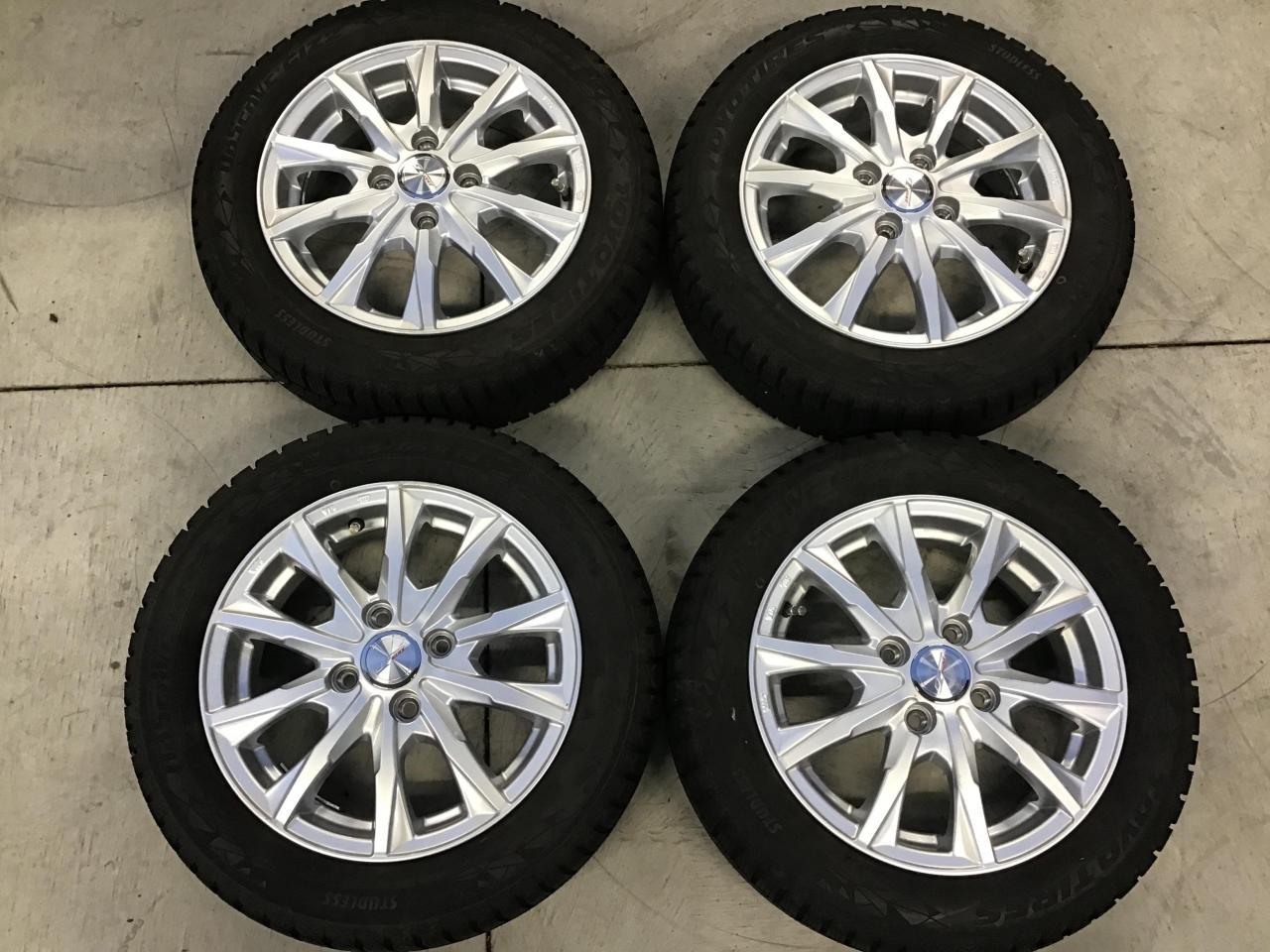 【大幅値下げ!】 weds JOKER+TOYO OBSERVE GIZ2 | カー用品 スタッドレスタイヤホイールセット 14インチスタッドレスタイヤホイールセットを通販で購入する | 中古 ...