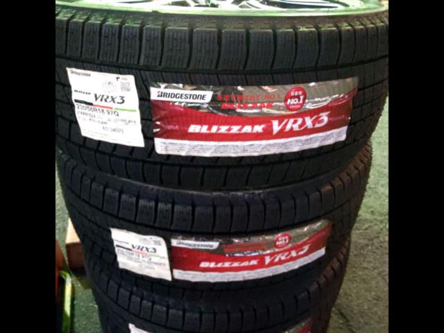 BRIDGESTONE BLIZZAK VRX3 | カー用品 スタッドレスタイヤ 18インチスタッドレスタイヤを通販で購入する | 中古カー＆バイク用品の販売ならアップガレージ