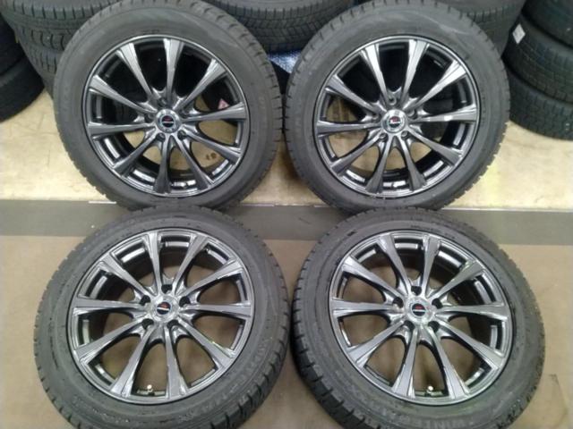 DUNLOP AIRNOVA SB10+DUNLOP WINTER MAXX WM02 | 中古品 | アップガレージ 埼玉西浦和店 | カー用品 スタッドレスタイヤホイールセット 18インチ ...