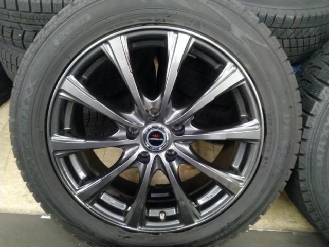 DUNLOP AIRNOVA SB10+DUNLOP WINTER MAXX WM02 | 中古品 | アップガレージ 埼玉西浦和店 | カー用品 スタッドレスタイヤホイールセット 18インチ ...