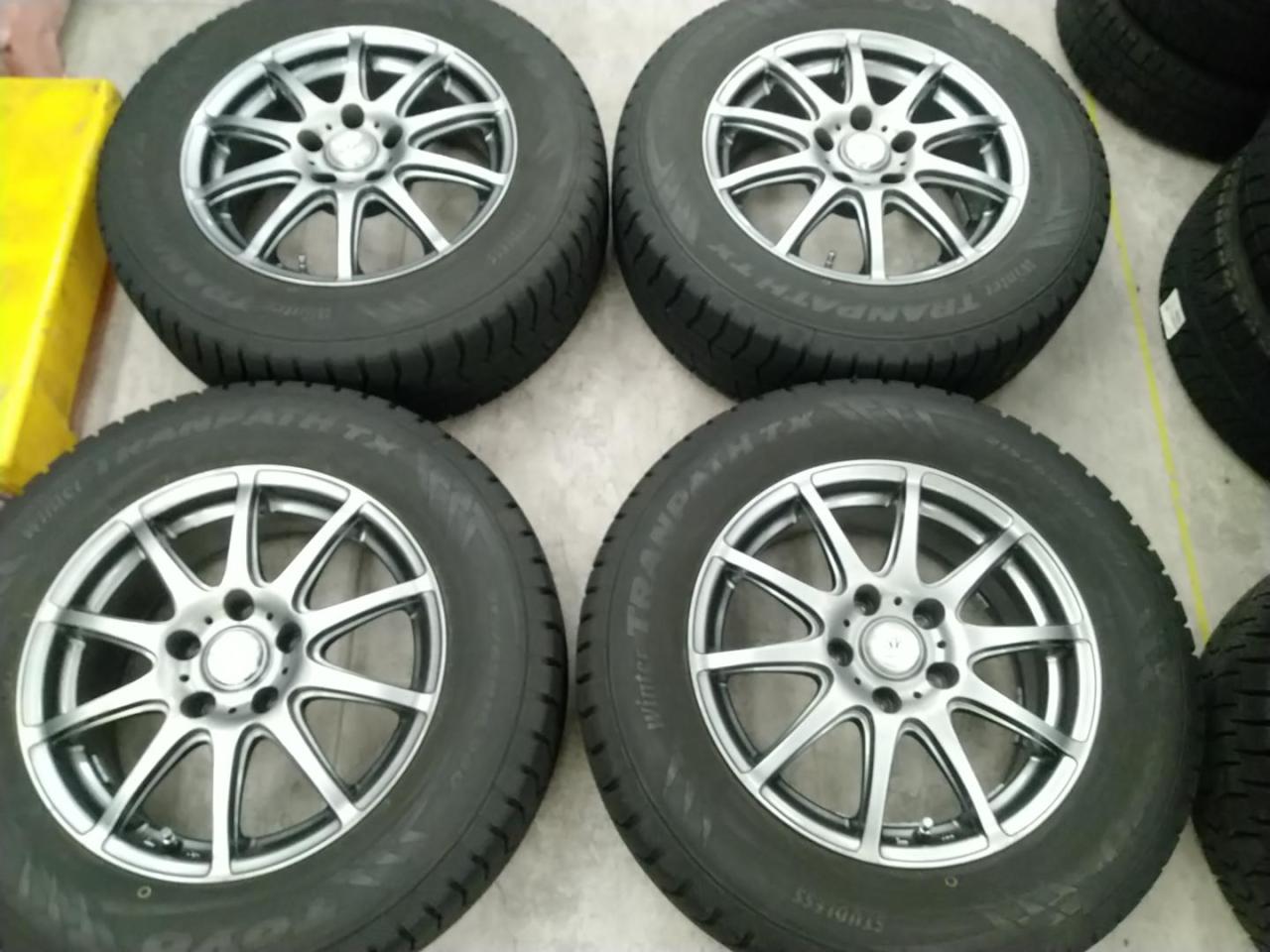 BADX 632 LOXARNY SPORT 10本スポークホイール+TOYO Winter TRANPATH TX | カー用品 スタッドレスタイヤホイールセット 16インチスタッドレス ...