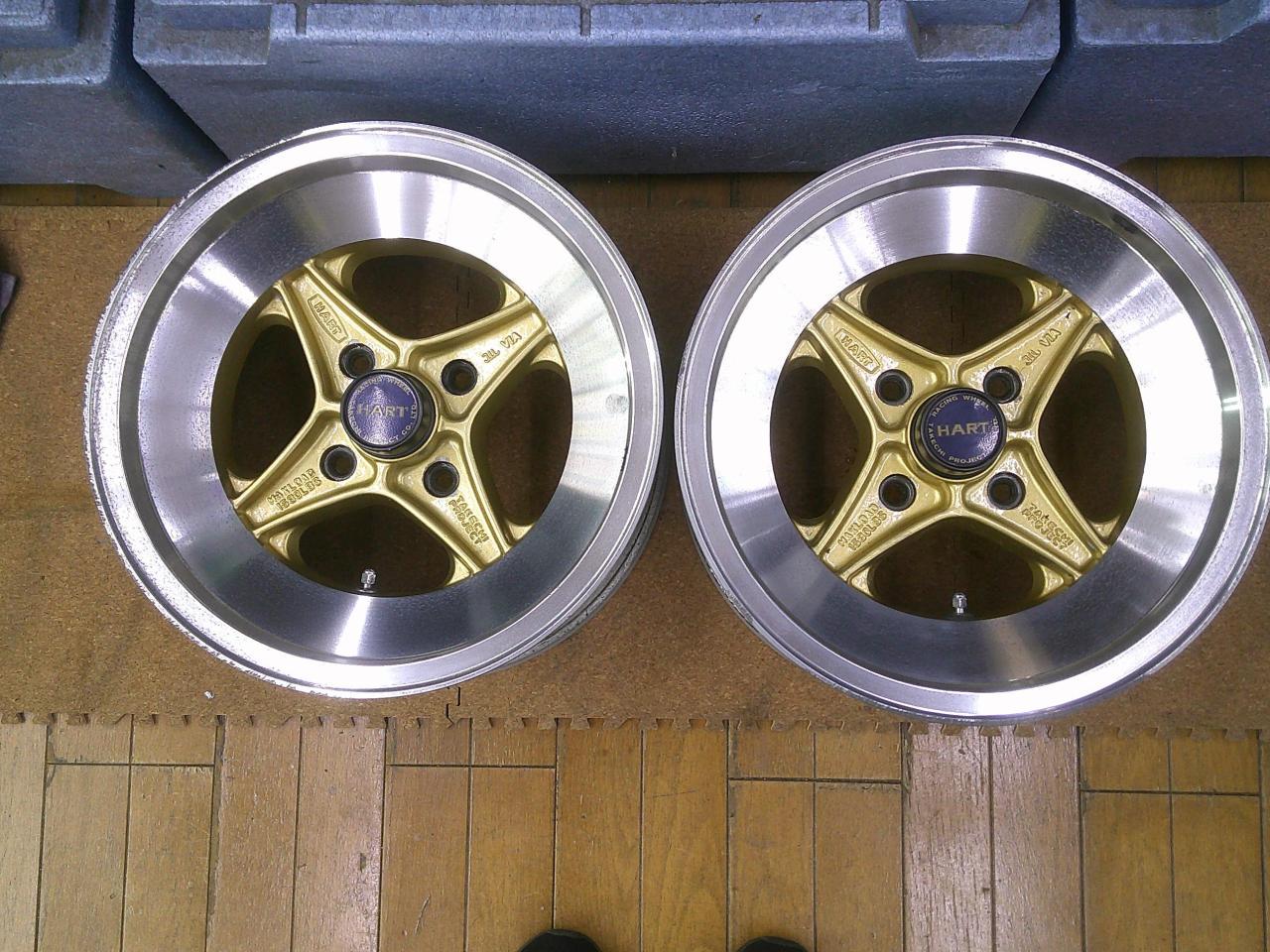 ※2本のみ TAKECHI PROJECT Racing HART(X12133) | カー用品 アルミホイール 15インチホイールを通販で ...