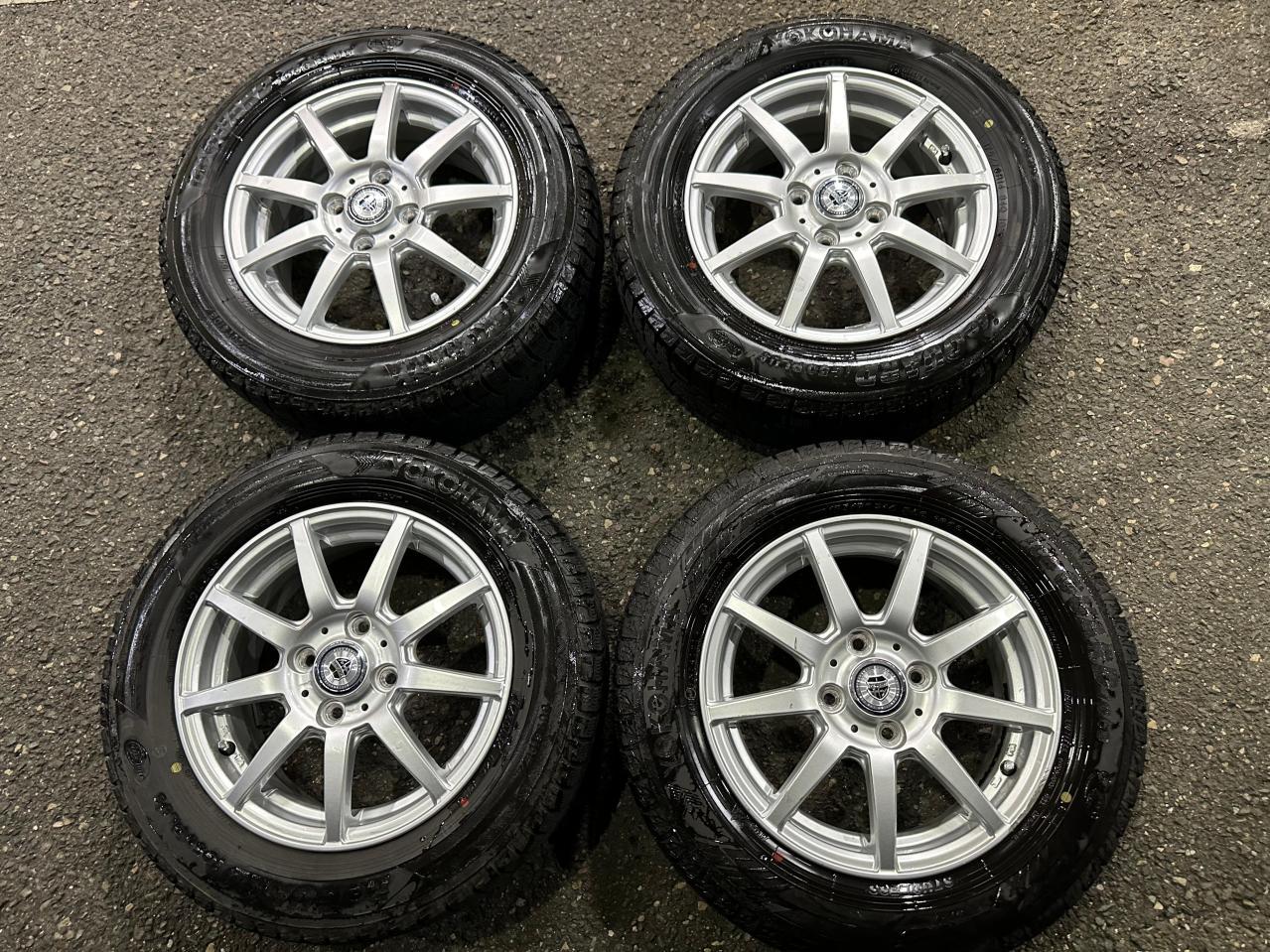 weds(ウェッズ) VOLGA+YOKOHAMA ice GUARD iG60 | カー用品 スタッドレスタイヤホイールセット 14インチ ...