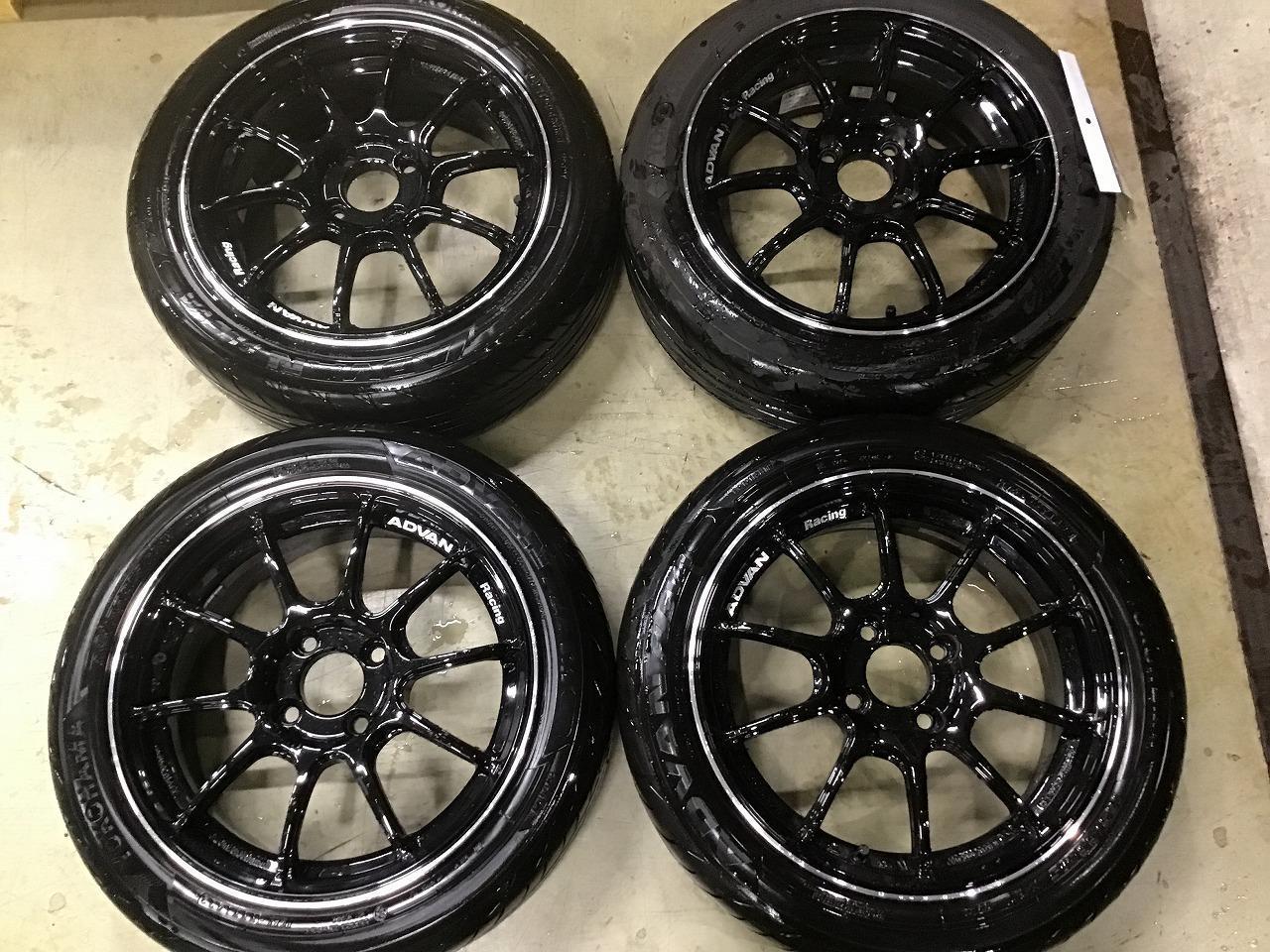YOKOHAMA(ヨコハマ)ADVAN Racing RZ2+ YOKOHAMA FLEVA 4本セット | カー用品 タイヤホイールセット ...