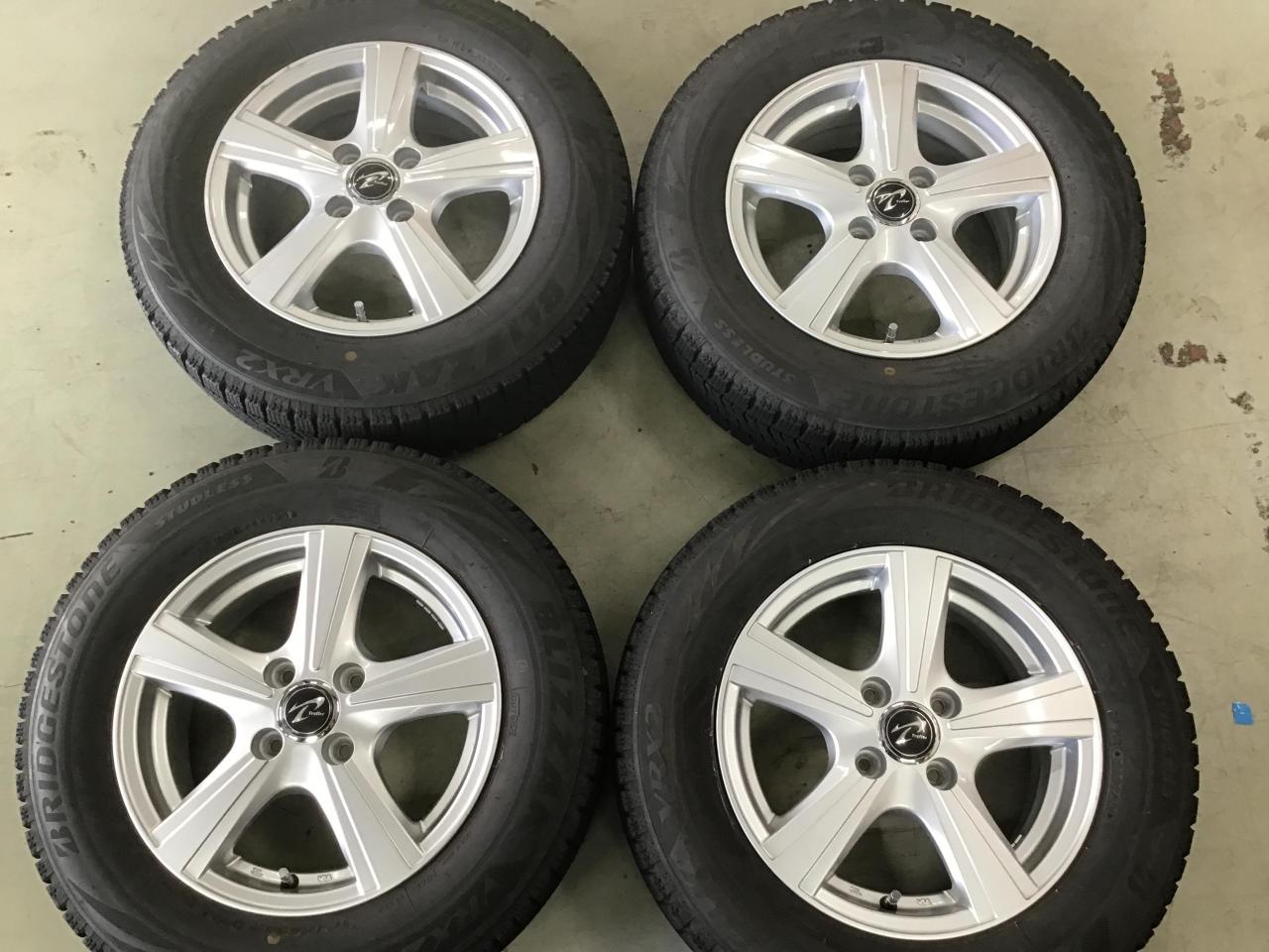 weds(ウェッズ) Trefer + BRIDGESTONE(ブリヂストン) BLIZZAK VRX2 | カー用品 スタッドレスタイヤ ...