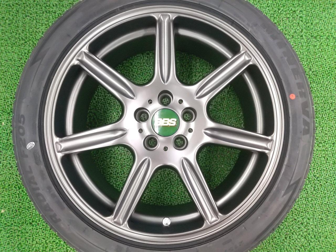 BBS(ビービーエス) RV-F(RV727) + MINERVA F205【新品タイヤ付き!!!】 | カー用品 タイヤホイールセット 17インチタイヤホイールセットを通販で購入する ...