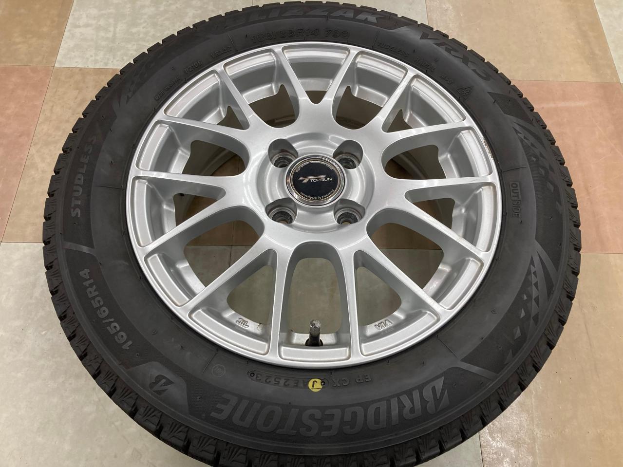 ★キャンペーン大特価★ BRIDGESTONE(ブリヂストン) TOPRUN M7 + BRIDGESTONE(ブリヂストン) BLIZZAK VRX3 | 中古品 | アップガレージ 半田 ...