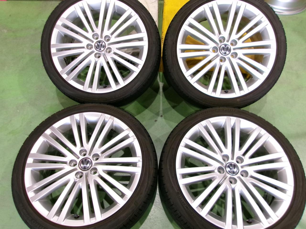 VolksWagen ポロGTI/6R 純正ホイール + BRIDGESTONE Techno Sports | カー用品 タイヤホイール ...