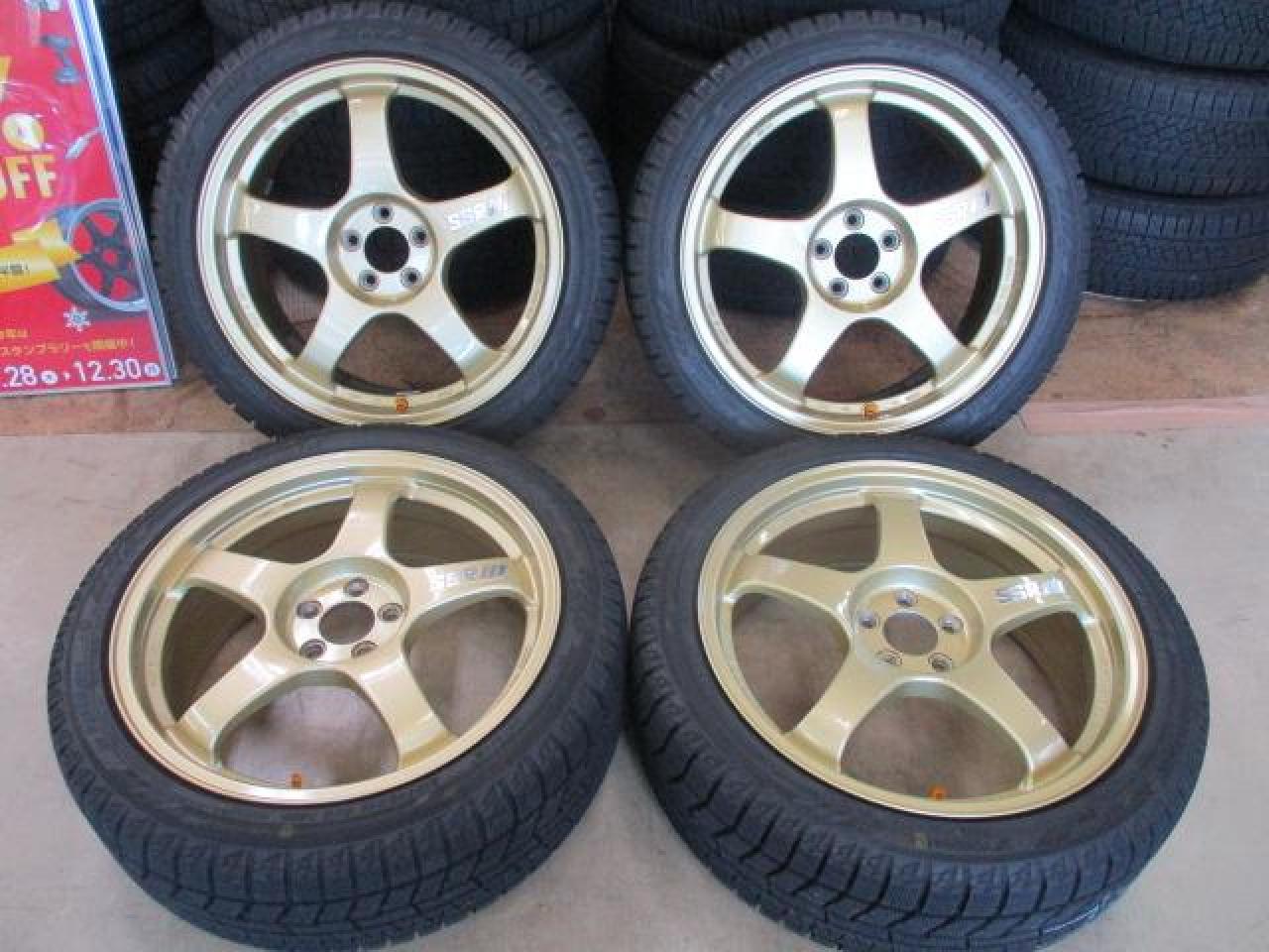 SSR INTEGRAL GT2 レーシングゴールド + YOKOHAMA(ヨコハマ) iceGUARD iG60 | カー用品 スタッドレス ...