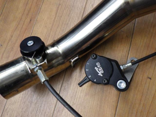 【OVER RACING】22-01-25 GPパフォーマンスフルエキゾーストマフラー サウンドアジャスト フルチタン 適合モンキー ...