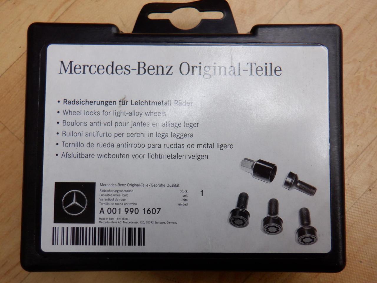Mercedes-Benz 純正ホイールロックボルト A001 990 1607 M14xP1.5 | カー用品 タイヤホイール関連 取付ナットを通販で購入する | 中古カー＆バイク用品の販売 ...