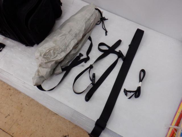 固定ベルト(オス)x2･長物固定ベルトx1無 HenlyBegins ツーリングシーットバッグ BASIC LLサイズ DH-724 容量53-70L | バイク用品 ツーリング用品 バッグ ...