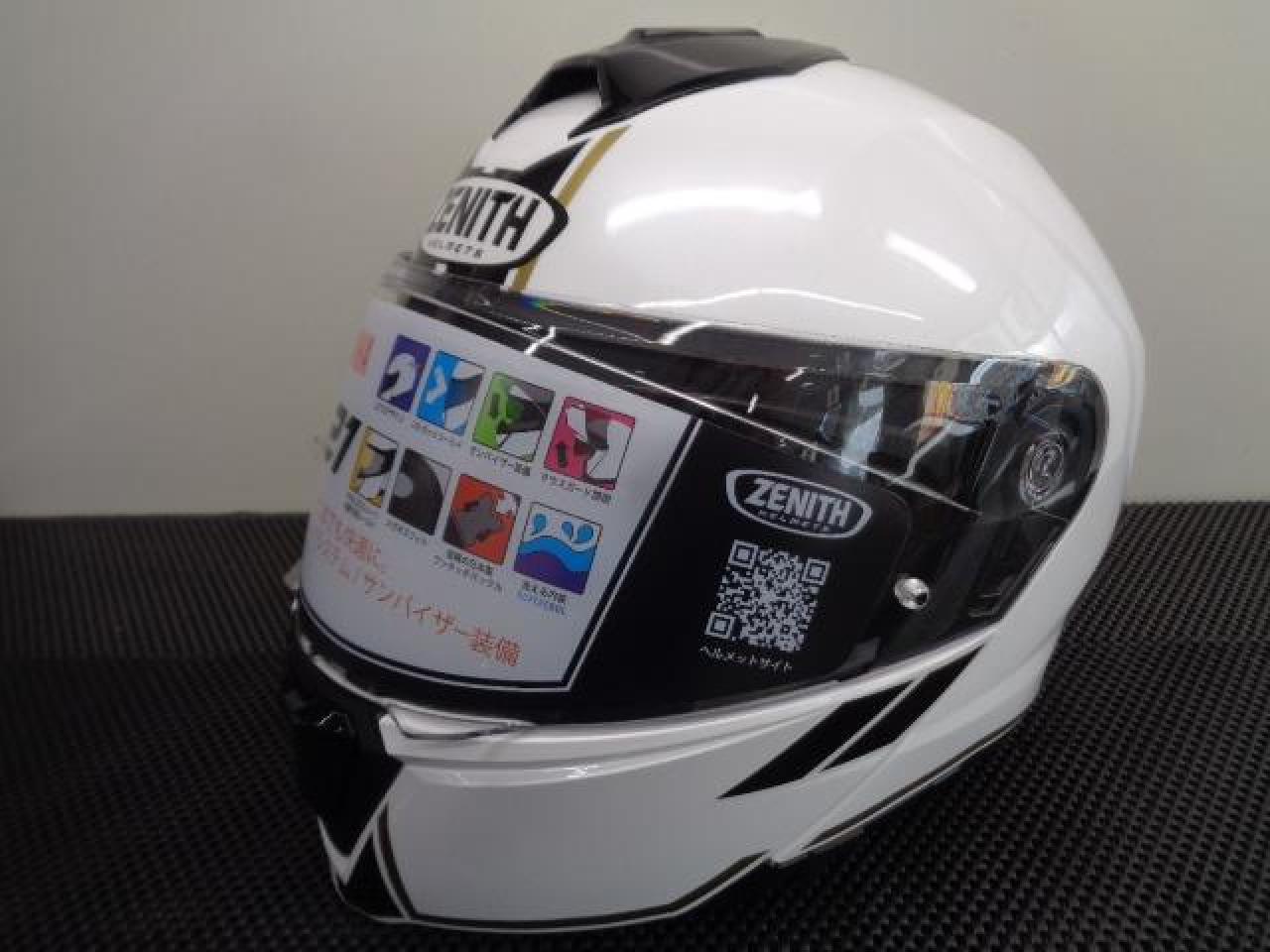 【YAMAHA】YJ-21 ZENITH グラフィック ホワイト Lサイズ 2022年製造 | バイク用品 ヘルメット フルフェイス(二輪)を通販で購入する | 中古カー＆バイク用品の販売なら ...