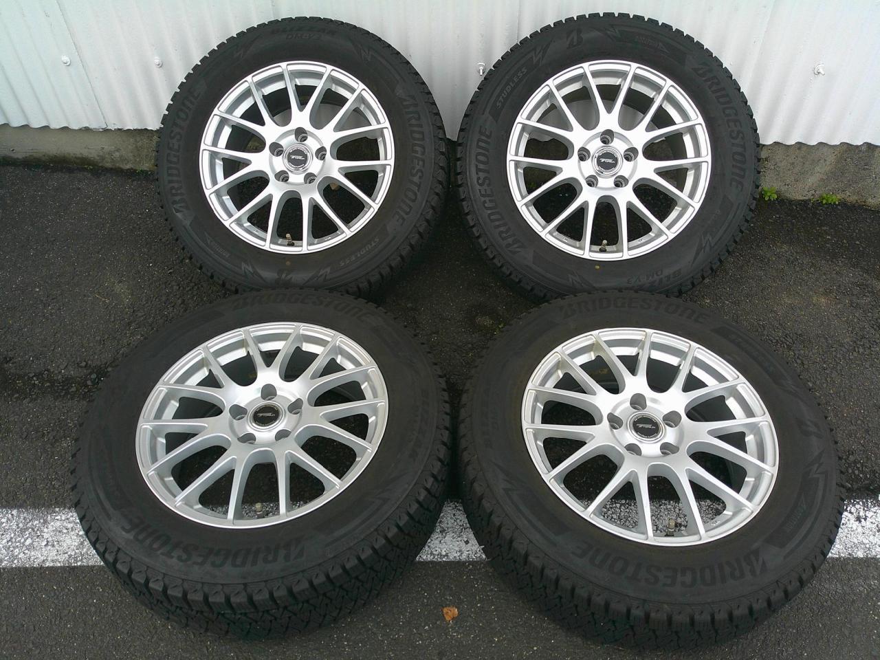 【BRIDGESTONE】 TOPRUN M7 + 【BRIDGESTONE】BLIZZAK DM-V3 | カー用品 スタッドレスタイヤホイールセット 17インチスタッドレスタイヤホイール ...