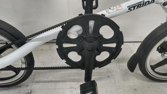 1大特価 ストライダ[STRIDA] STRiDA LT 16インチ/ベルトドライブ/機械式ディスクブレーキ折りたたみ自転車 ホワイト | 折りたたみ自転車を通販で購入する | 中古自転車 ...