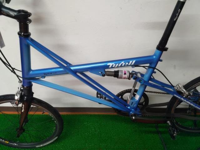 3大特価 Tyrell SZ 2010年頃モデル 20インチ(406) 1×9段変速 ミニベロ ブルー | ミニベロ・小径車を通販で購入する | 中古自転車・自転車パーツを購入するならアップガレージ