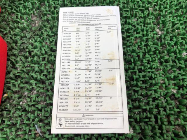 Snap-on スナップオン マルチスプラインエキストラクターセット REX10B | 総合リユース 自動車整備工具 その他を通販で購入する ...