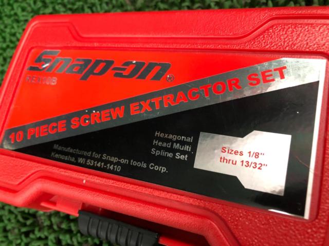 Snap-on スナップオン マルチスプラインエキストラクターセット REX10B | 総合リユース 自動車整備工具 その他を通販で購入する ...