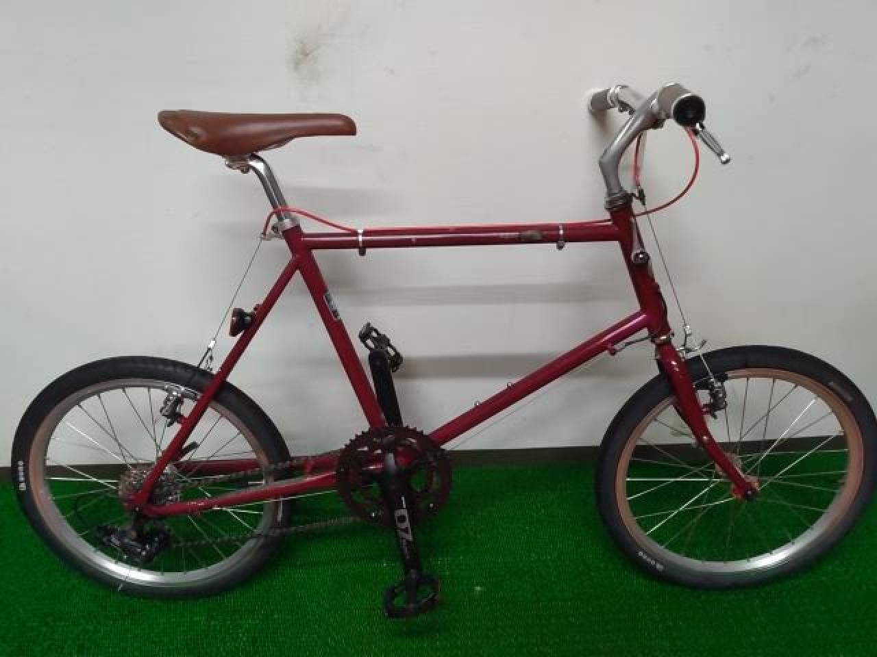 【わけあり現状販売】BRIDGESTONE CHeRO(クエロ) E.Bヴィンテージレッド CR245 20インチ(406)外装8段変速 ...