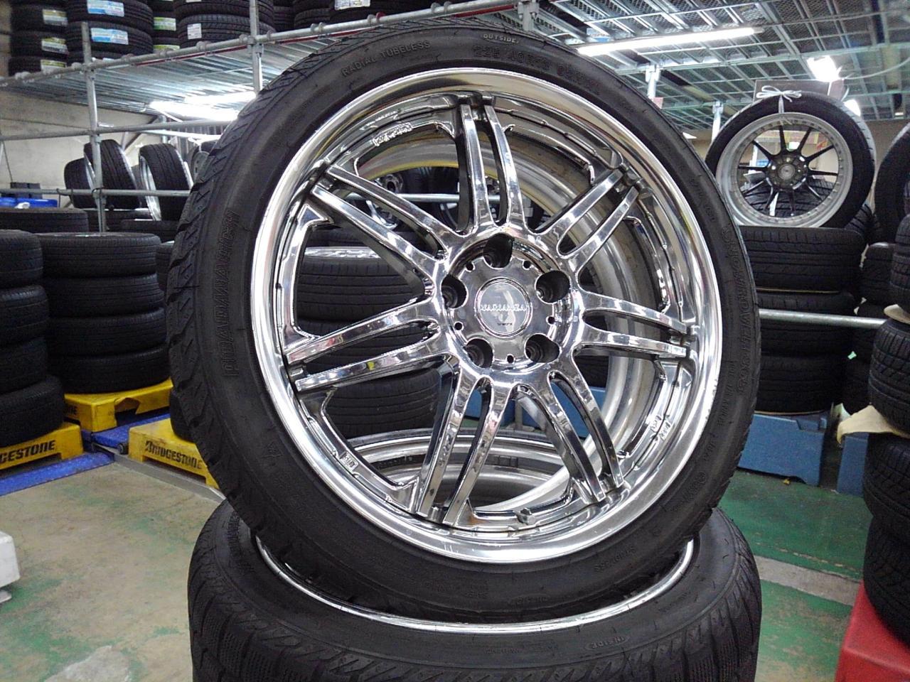 WORK VARIANZA T1S+ROADMARCH SNOWROVER 868 | カー用品 スタッドレスタイヤホイールセット 18インチ ...