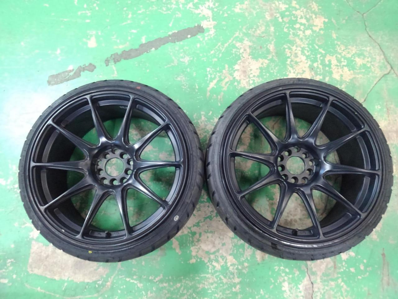 XXR 527 + VALINO GREEVA 08D TW360 【2本セット!8.75Jです】 | カー用品 タイヤホイールセット 18 ...