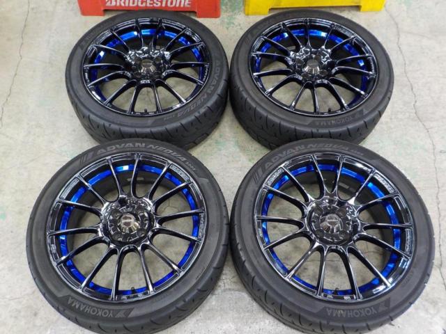 weds WedsSport SPORT SA-72R + ADVAN NEOVA AD09 | カー用品 タイヤホイールセット 17インチタイヤホイールセットを通販で購入する | 中古カー ...