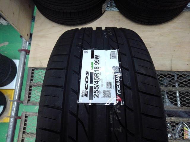 2F休憩室前【特価タイヤ】YOKOHAMA ECOS ES300 255/45R18 99W [4本セット] | カー用品 タイヤ 18インチタイヤを通販で購入する | 中古カー＆バイク用品の ...