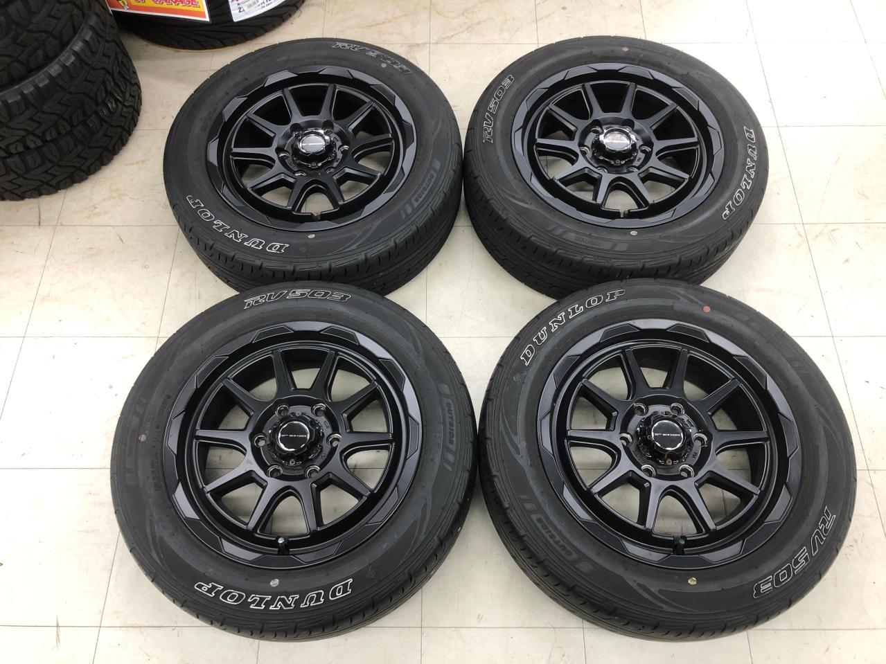 Weds MUDVANCE 06+DUNLOP RV503 | カー用品 タイヤホイールセット 17インチタイヤホイールセットを通販で購入する | 中古カー＆バイク用品の販売ならアップガレージ