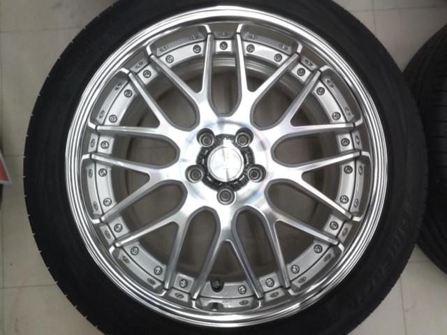 WORK LANVEC Lanvec LM1 + YOKOHAMA BluEarth RV-02 | カー用品 タイヤホイールセット 19インチタイヤホイールセットを通販で購入する | 中古 ...