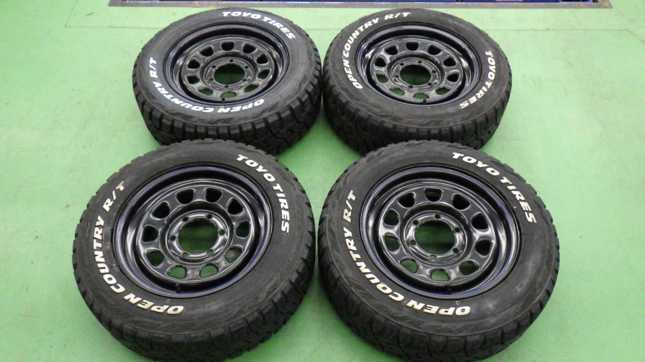 【☆試着無料☆】MLJ DAYTONA SS + TOYO OPEN COUNTRY R/T | カー用品 タイヤホイールセット 16インチタイヤホイールセットを通販で購入する | 中古カー ...